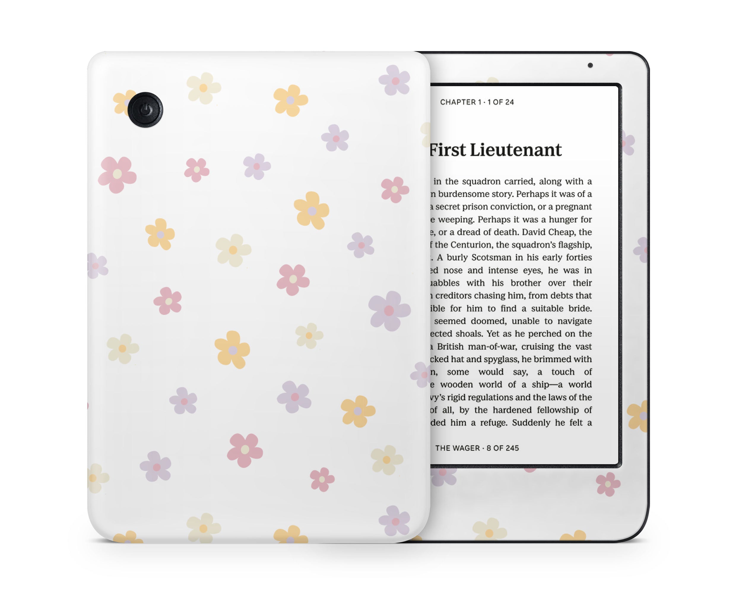 Retro Daisy Flower Kobo Skin – Lux Skins Official