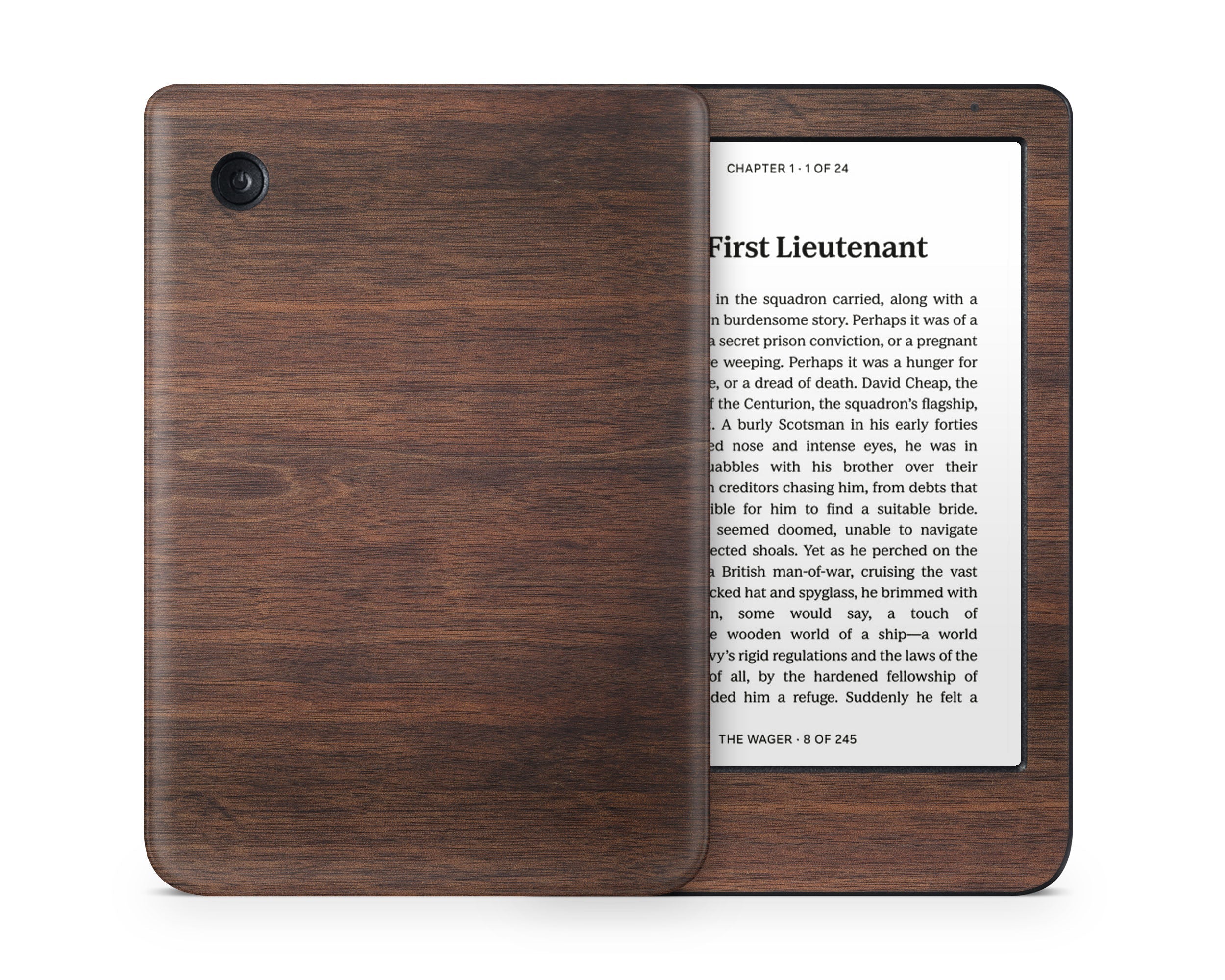 Walnut Wood Texture Kobo Skin – Lux Skins Official