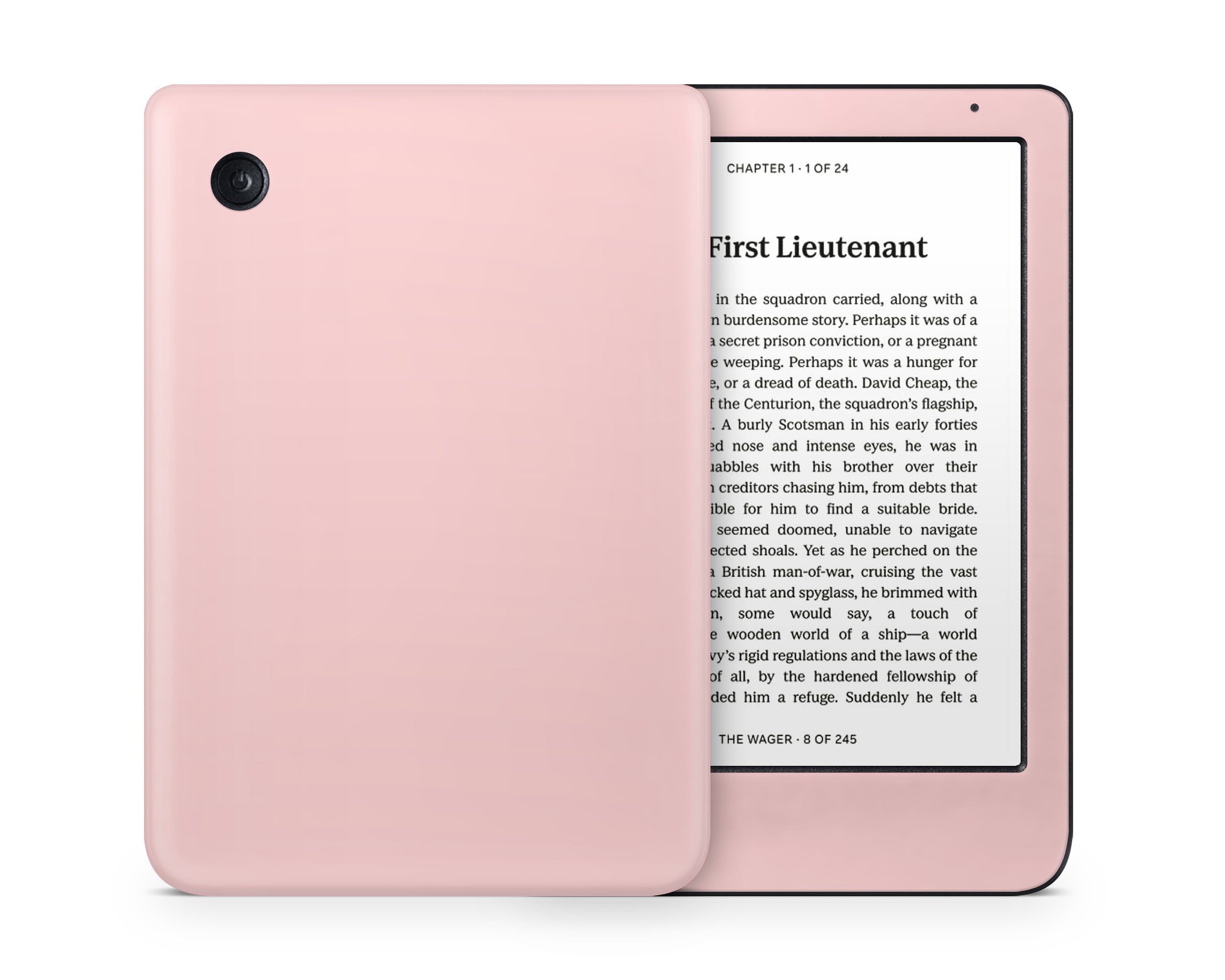 Sweet Pastel Pink Kobo Skin – Lux Skins Official
