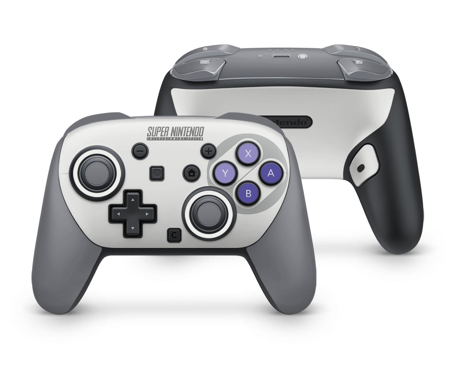 Retro SNES Nintendo Switch 2 Pro Controller Skin – Lux Skins Official