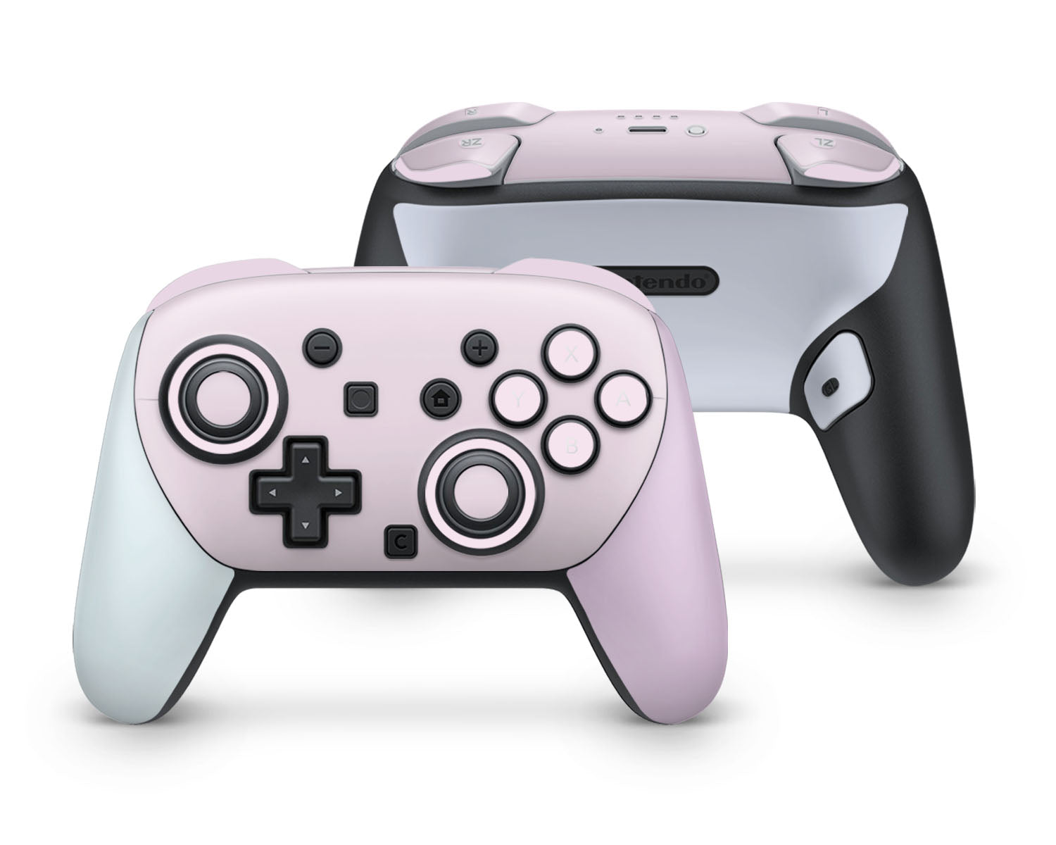 Pastel Cotton Candy Nintendo Switch 2 Pro Controller Skin – Lux Skins ...