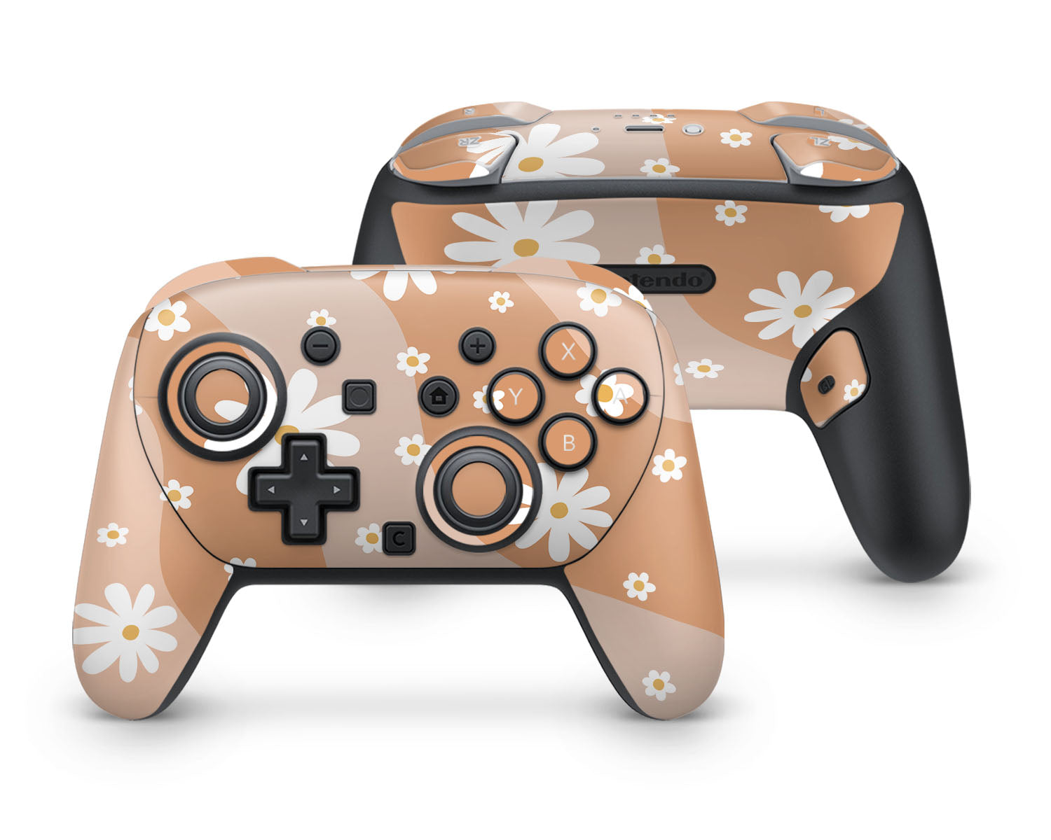 Summer Daisy Nintendo Switch 2 Pro Controller Skin – Lux Skins Official
