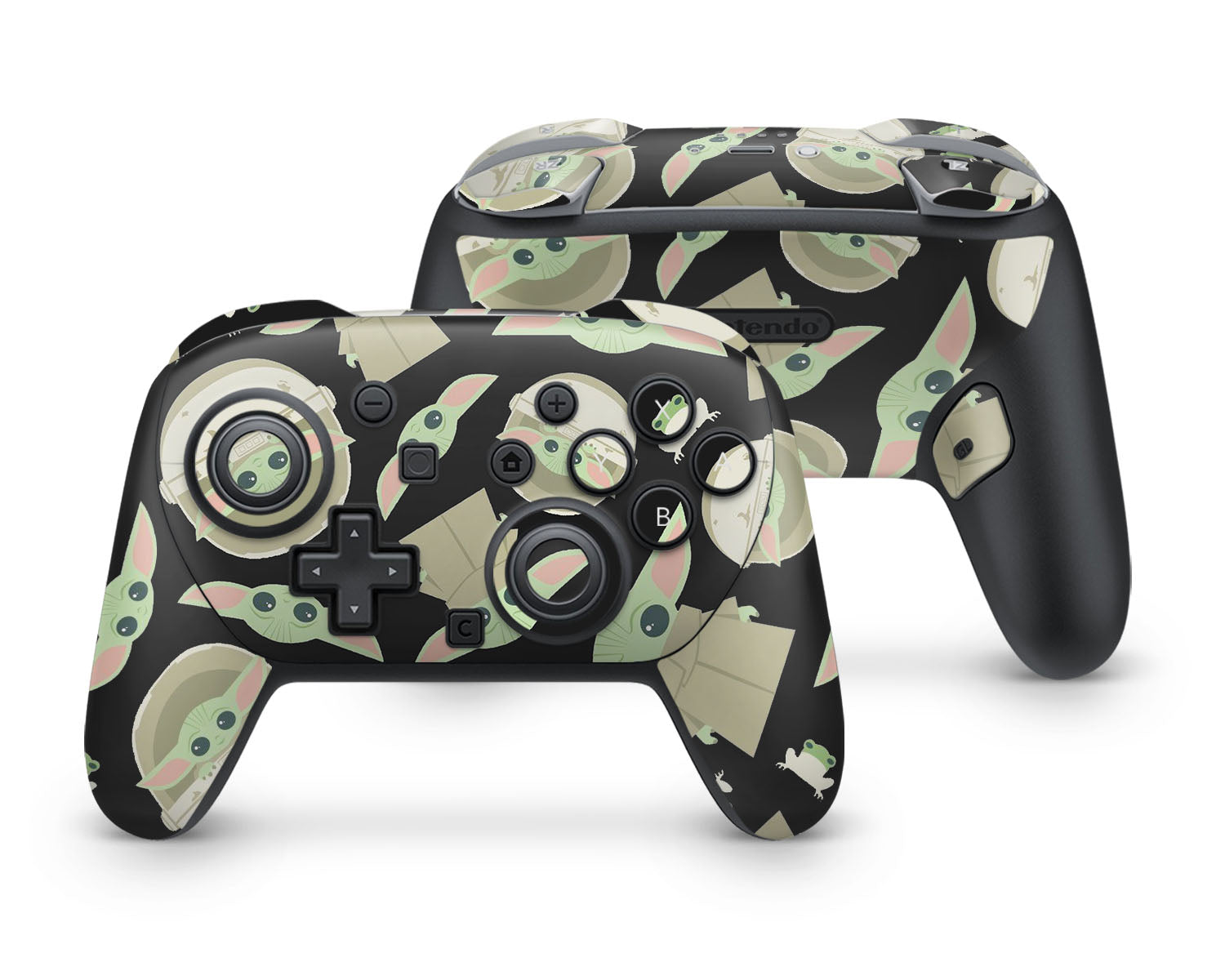 Dark Baby Yoda Pattern Nintendo Switch 2 Pro Controller Skin – Lux ...