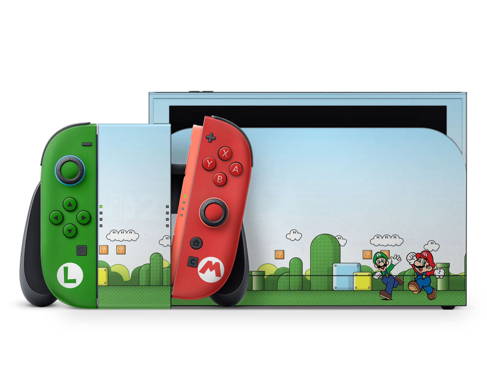 Super Mario Bros Nintendo Switch 2 Skin – Lux Skins Official