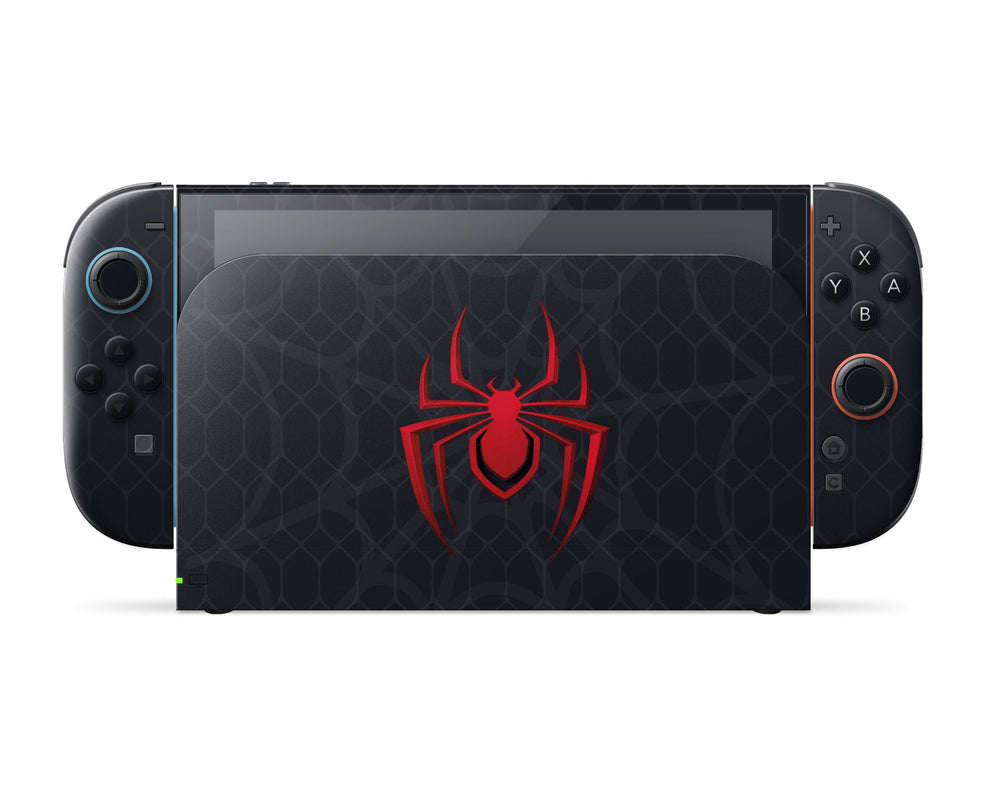 Spiderman Miles Morales Nintendo Switch 2 Skin – Lux Skins Official