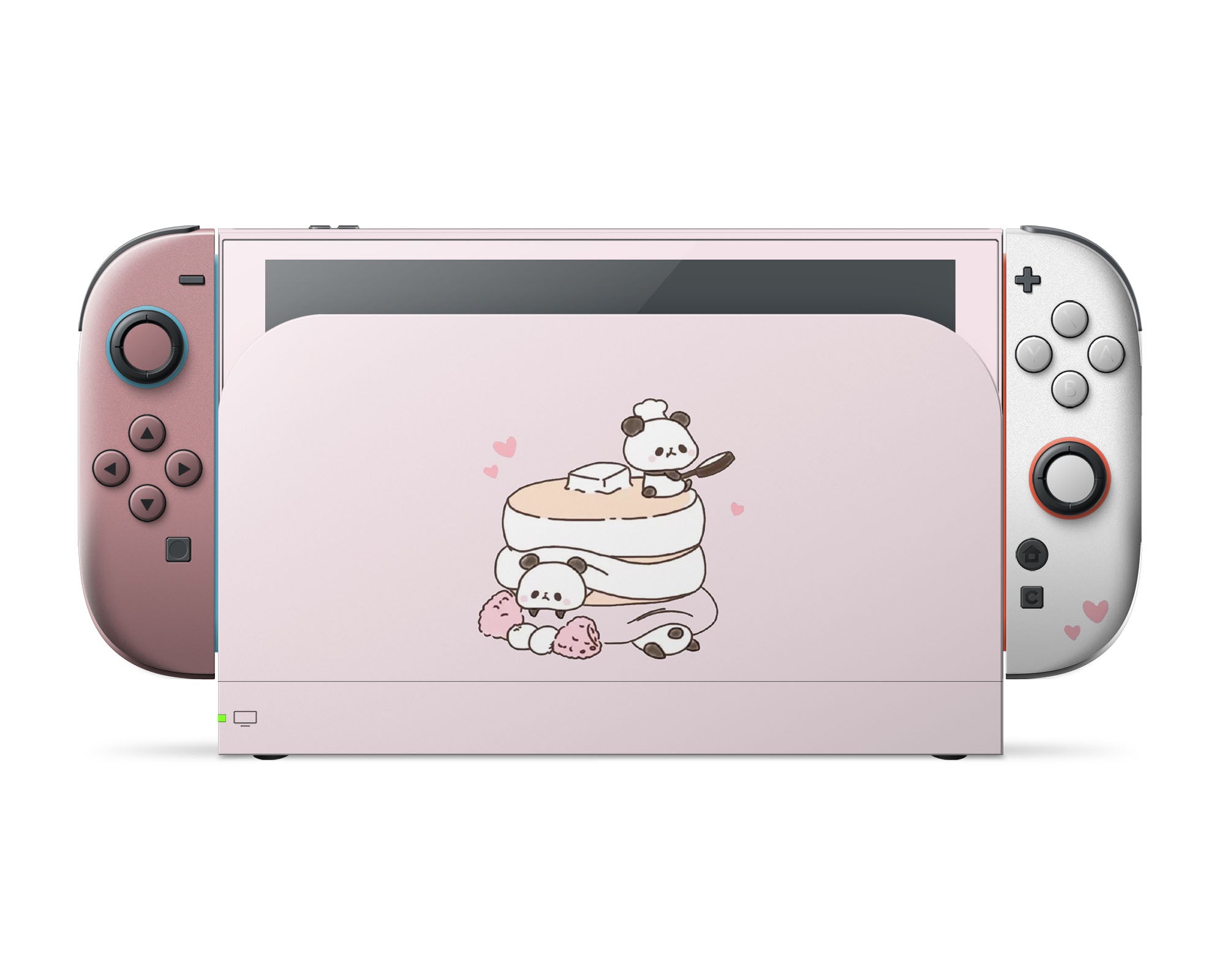 Cute Panda Pancakes Nintendo Switch 2 Skin – Lux Skins Official