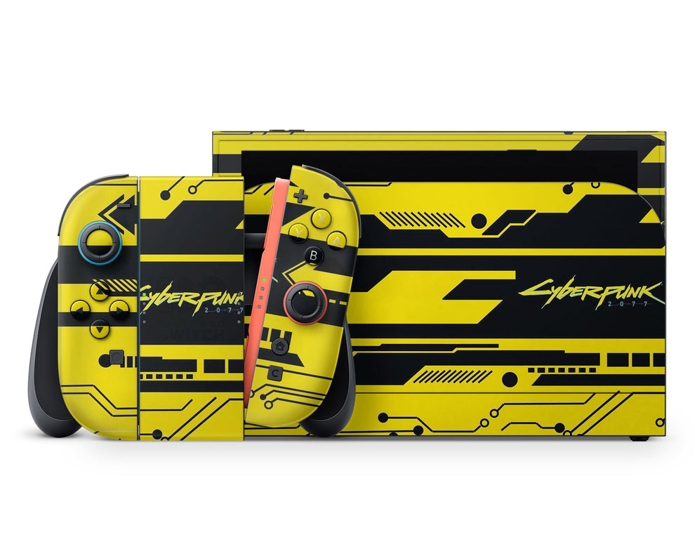 Cyberpunk 2077 Nintendo Switch 2 Skin – Lux Skins Official