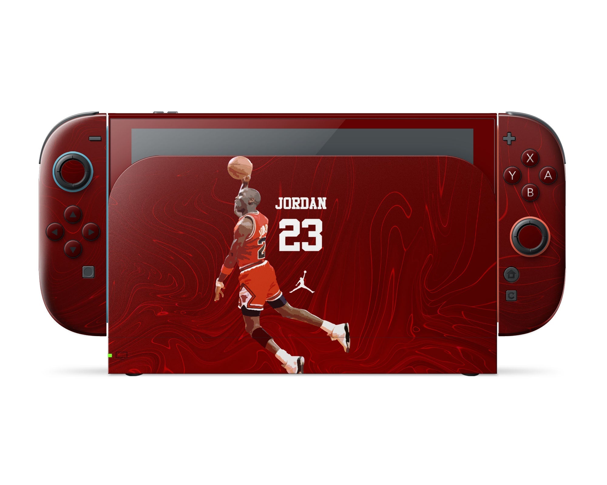 NBA Chicago Bulls Michael Jordan Nintendo Switch 2 Skin – Lux Skins ...