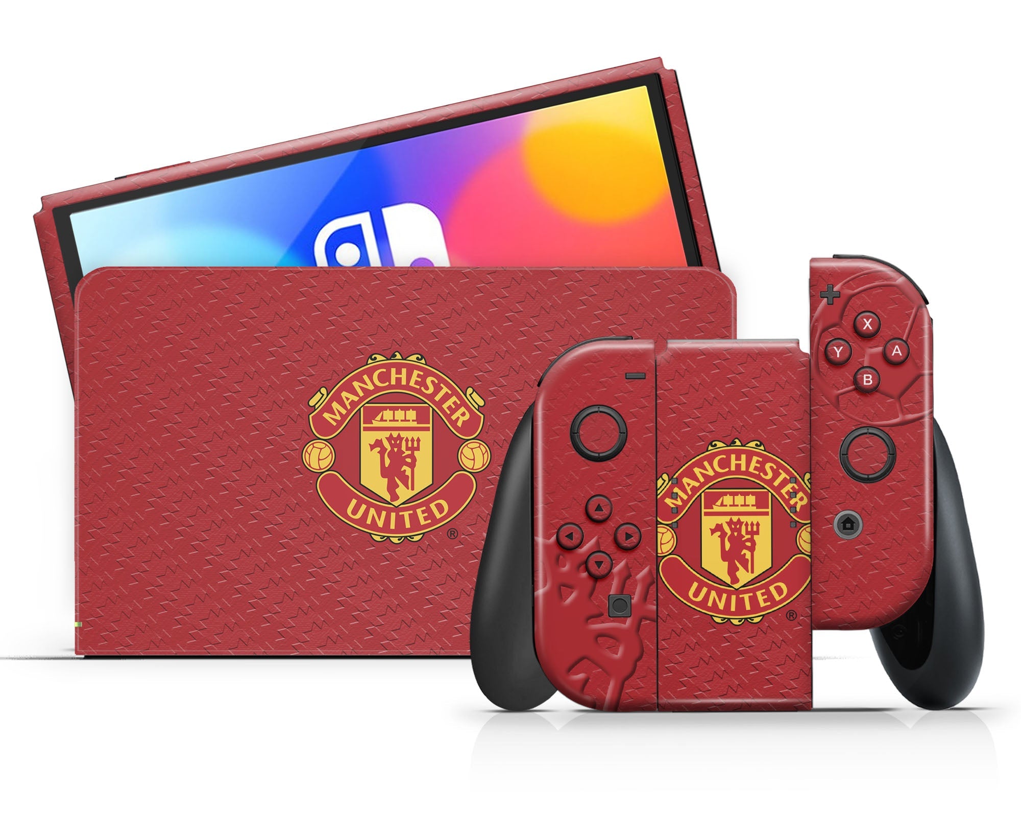 Manchester United FC Nintendo Switch OLED Skin – Lux Skins Official