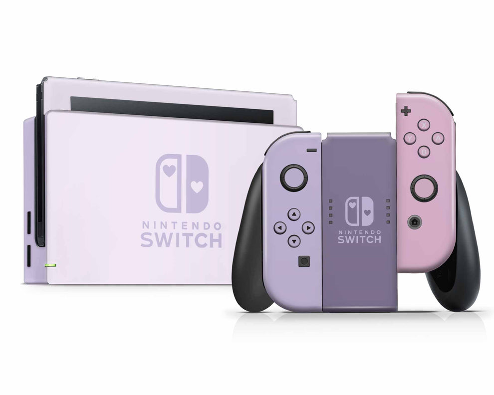 Wisteria Dream Purple Colorwave Nintendo Switch Skin – Lux Skins Official