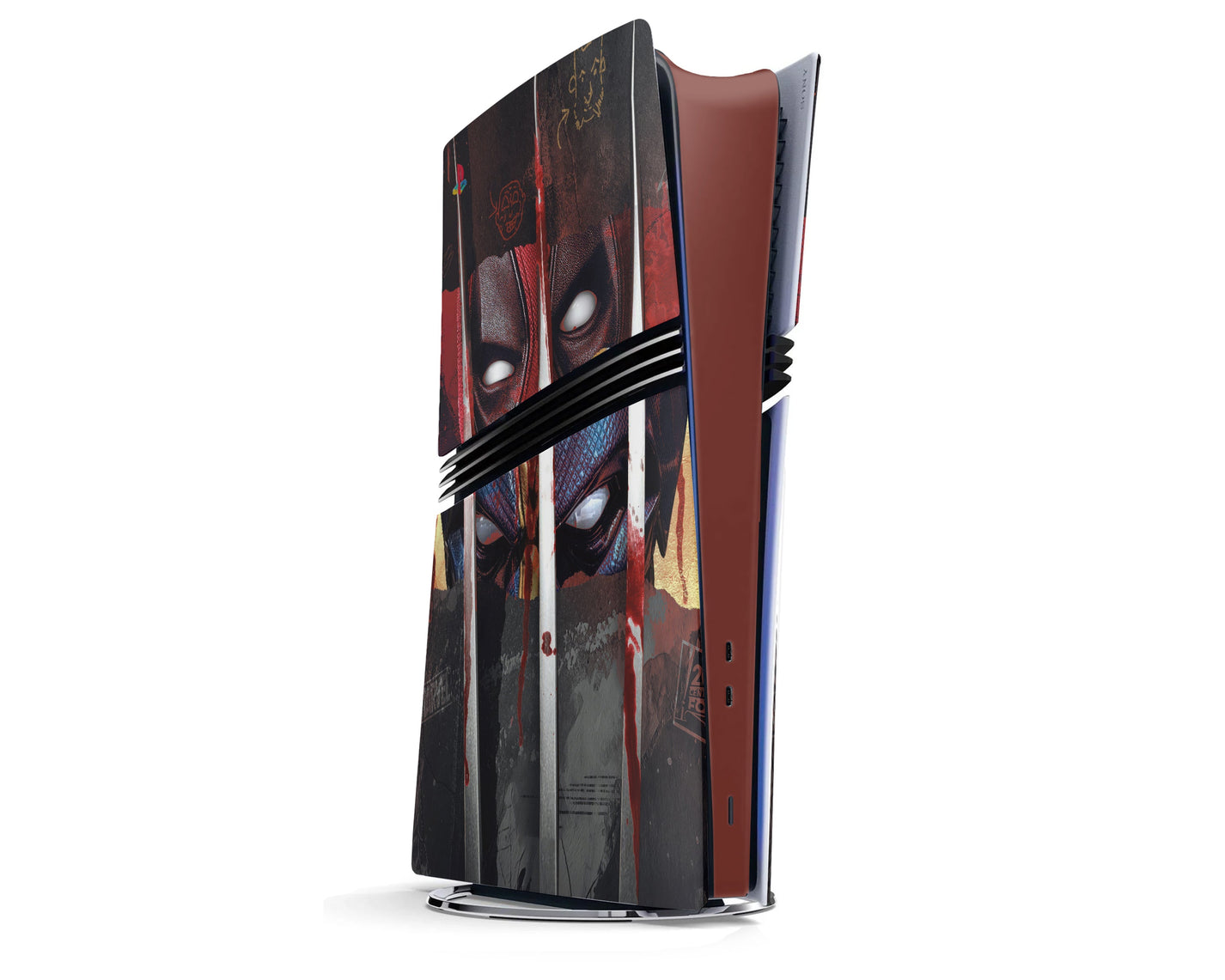 Deadpool x Wolverine PS5 Pro Skin – Lux Skins Official