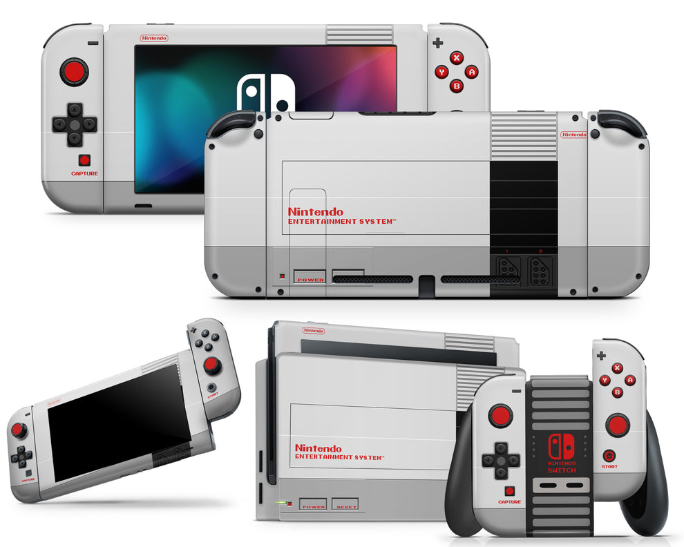 Retro NES Nintendo Switch Skin – Lux Skins Official