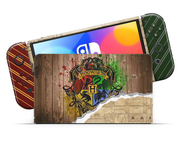 Harry Potter Marauders Map Nintendo Switch OLED Skin – Lux Skins Official