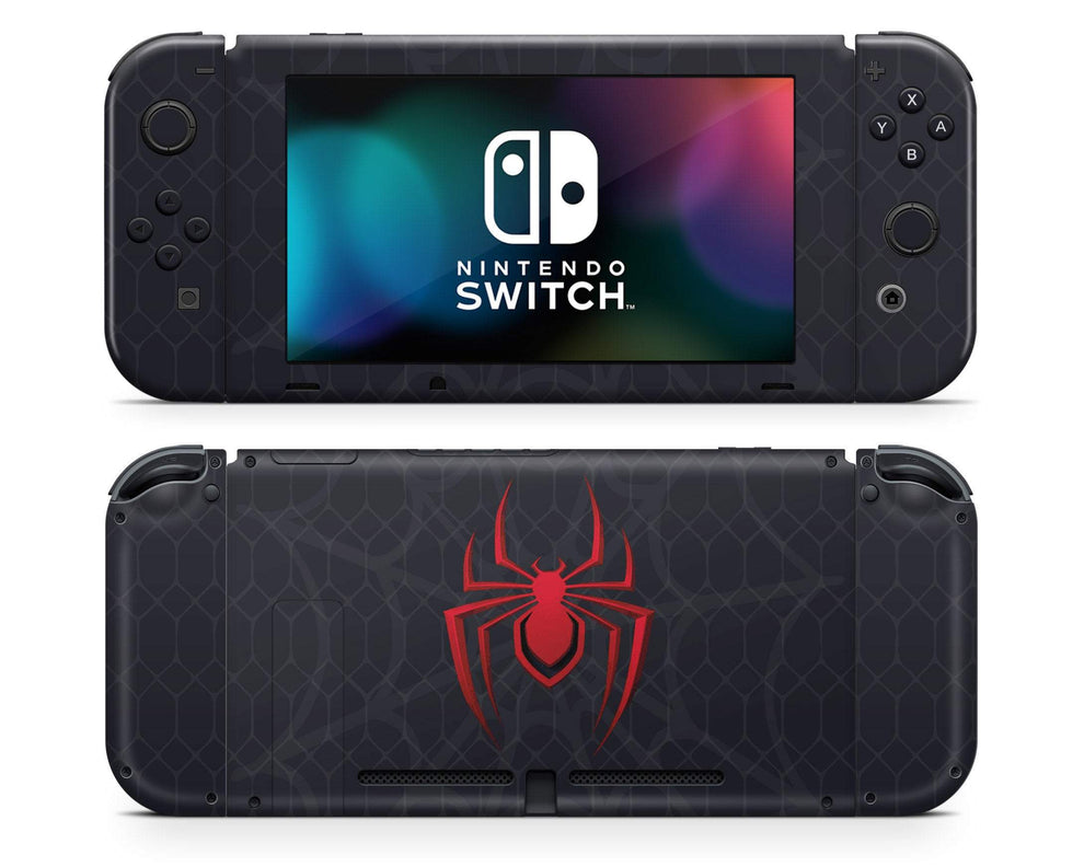 Spiderman Miles Morales Nintendo Switch Skin – Lux Skins Official