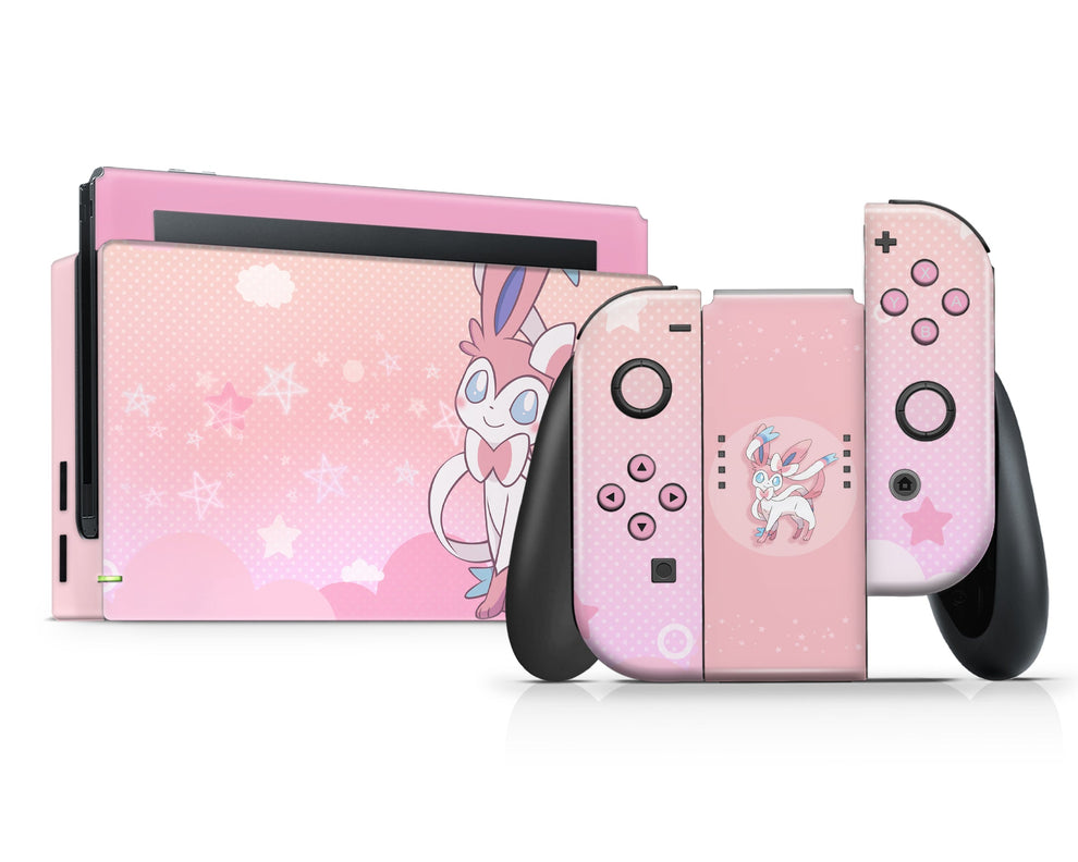 Pokemon Sylveon Nintendo Switch Skin – Lux Skins Official