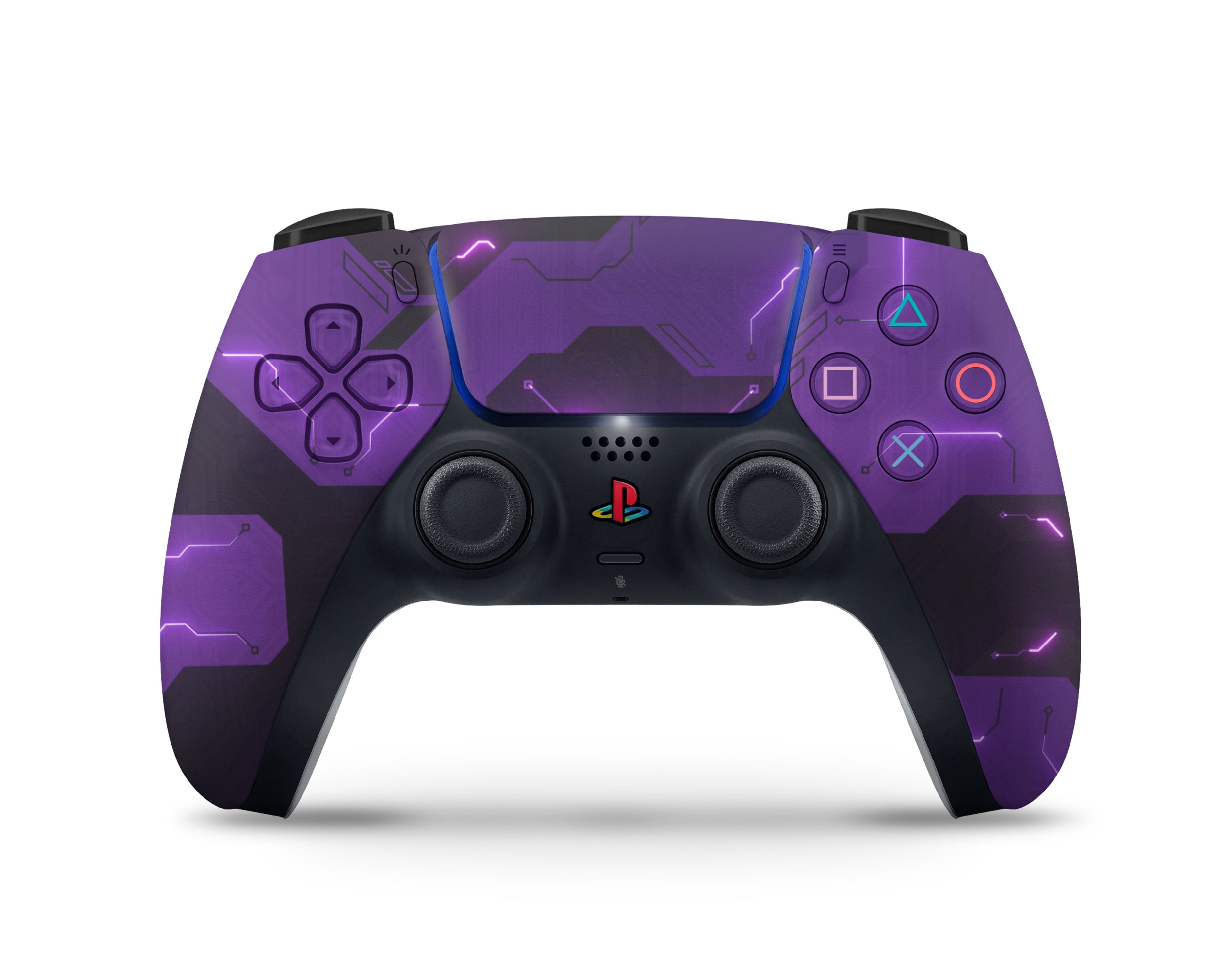 Futristic Purple Gamer PS5 Controller Skin – Lux Skins Official