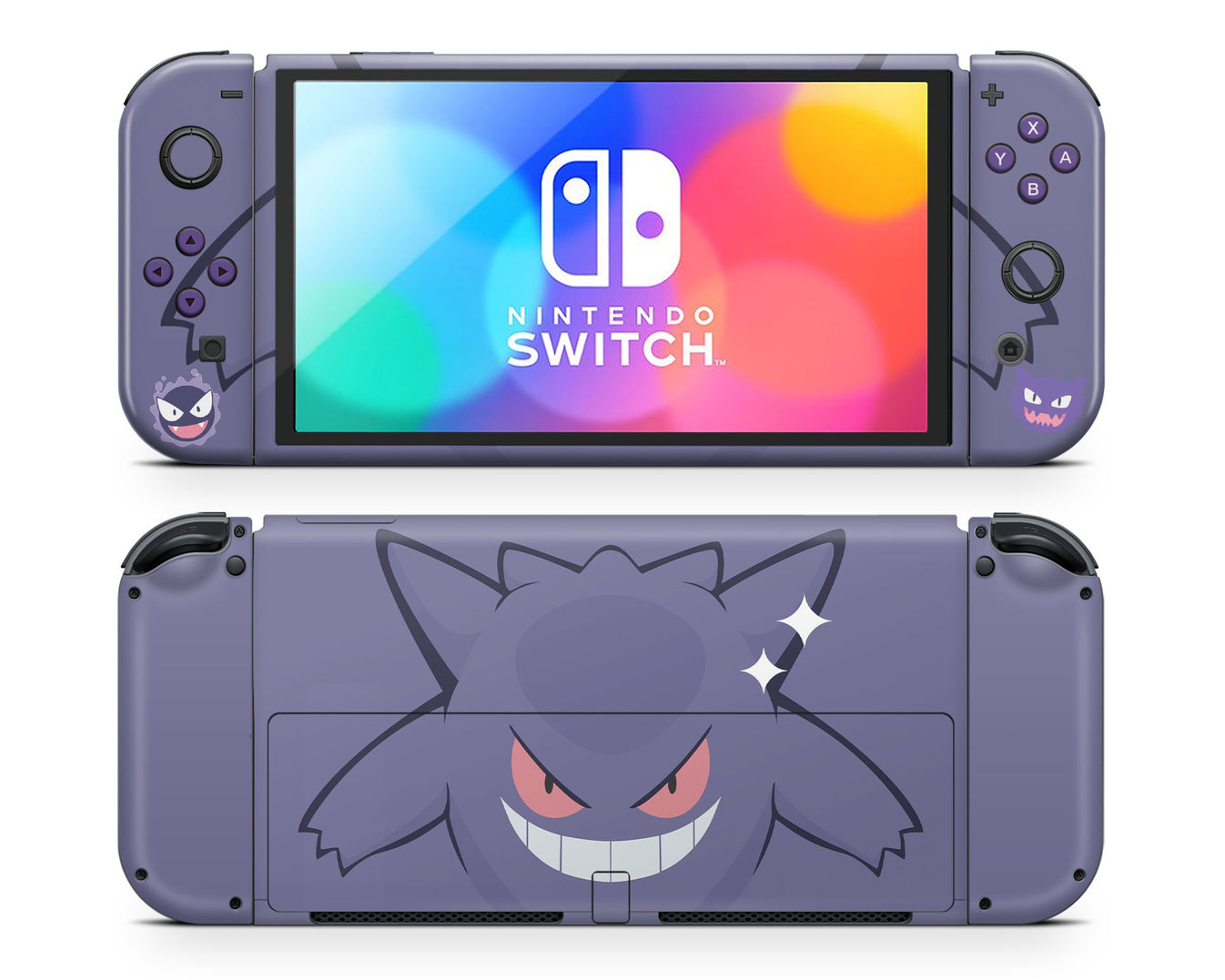Pokemon Gengar Evolution Nintendo Switch OLED Skin – Lux Skins Official